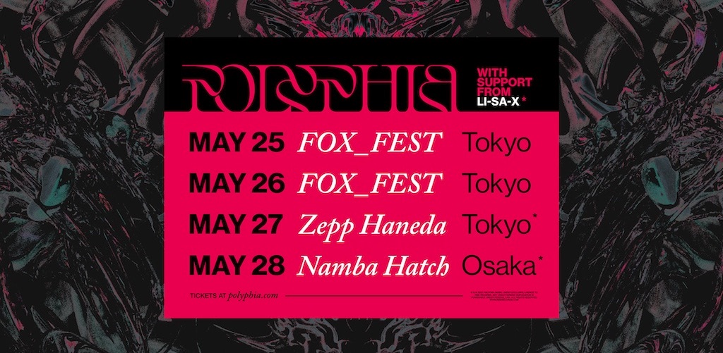 POLYPHIA単独公演のゲスト・アクトにLi-sa-X出演決定 | Rolling Stone Japan(ローリングストーン ジャパン）