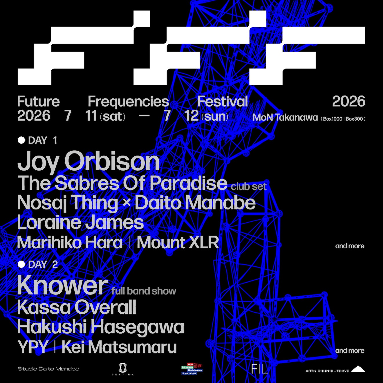 KNOWER、カッサ・オーバーオール、長谷川白紙、松丸契が集結 新フェス「Future Frequencies Festival」が提示する ...